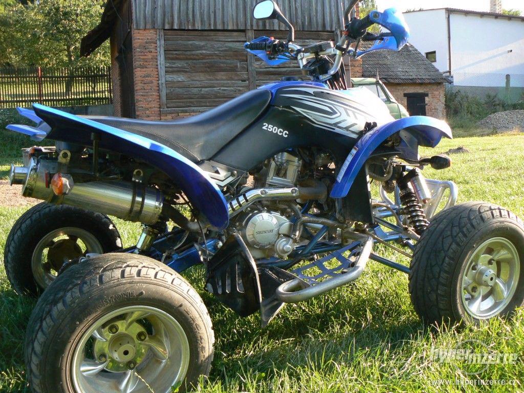 Předváděcí model Shineray XY250STIXE, pro 2 osoby, 1580 km - bazar ...