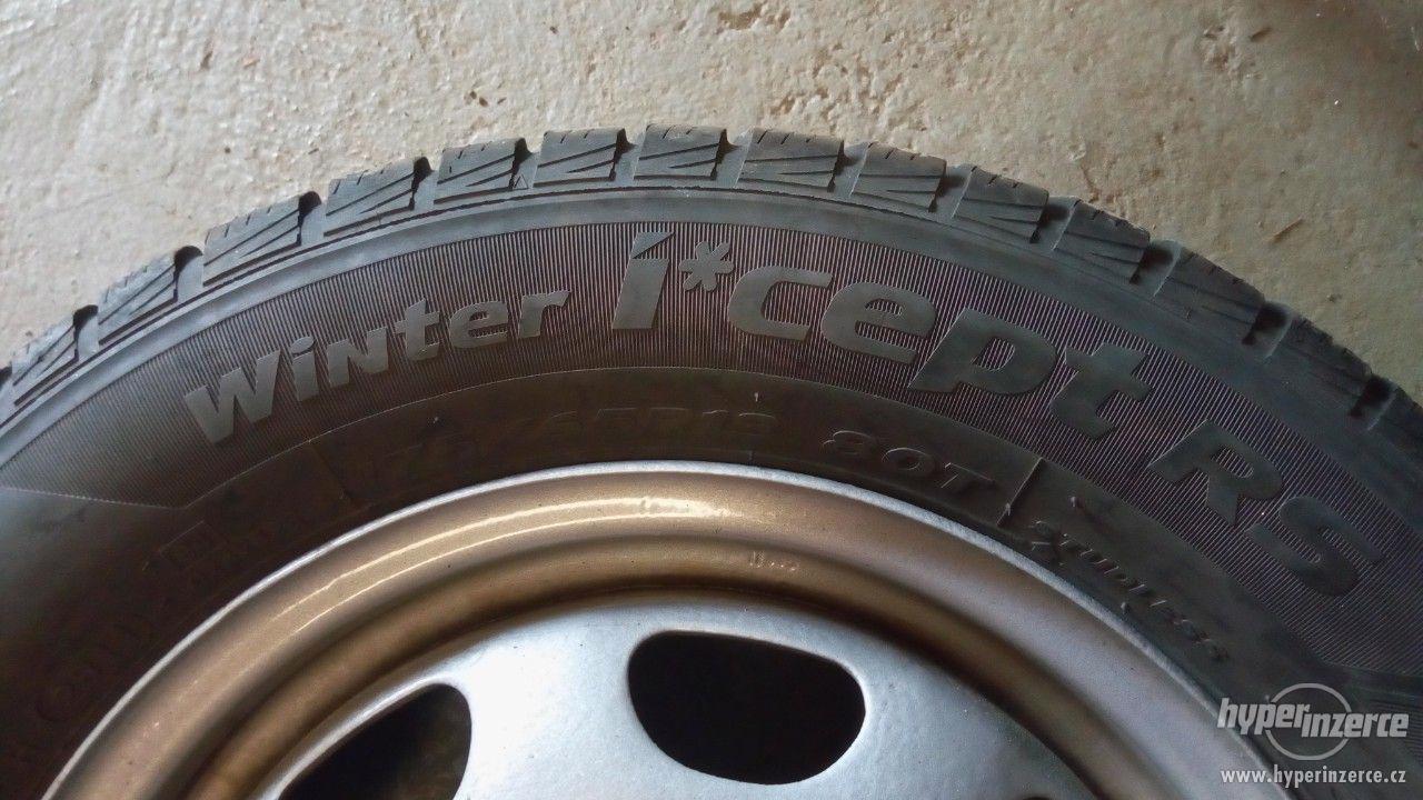 plechové disky s pneu 175/65 R13, ET35 4 x 100 - bazar - Hyperinzerce.cz