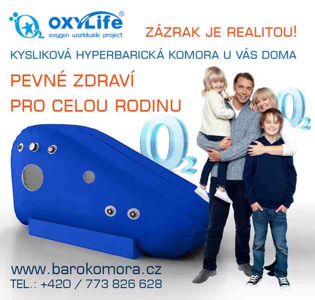 Hyperbarická kyslíková komora OXYLIFE. Přenosná - bazar - Hyperinzerce.cz
