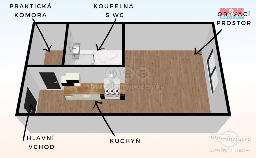 Pronájem bytu 1+kk, Znojmo, ul. Příční - bazar - Hyperinzerce.cz