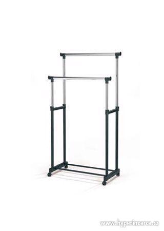 Stojan na šaty - štendr - věšák na oblečení AQ-014 - bazar - Hyperinzerce.cz