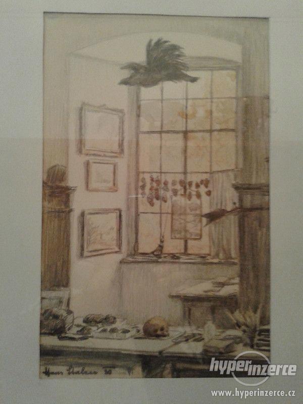 Hans STALZER (1930) rakouský malíř 1878-1940 - bazar - Hyperinzerce.cz