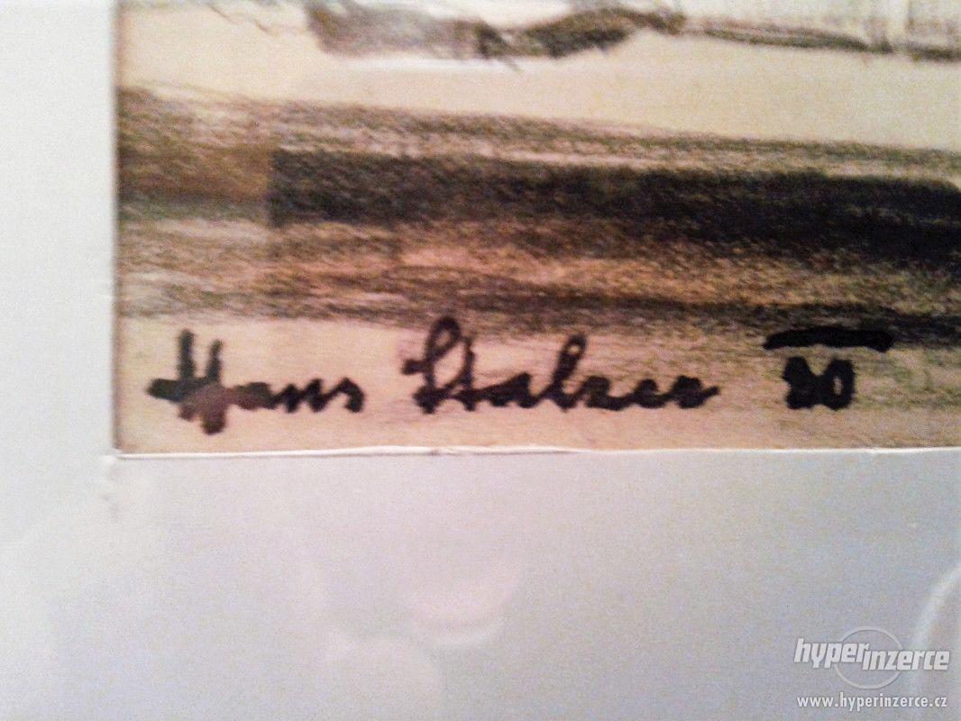 Hans STALZER (1930) rakouský malíř 1878-1940 - bazar - Hyperinzerce.cz