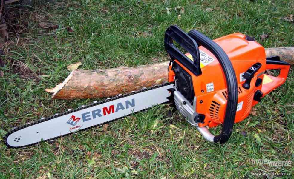 Benzínová motorová pila 5,2Hp 45cm - bazar - Hyperinzerce.cz