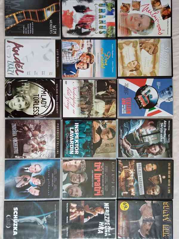 180 orig. DVD kvalitních režisérů od 63 Kč - bazar - Hyperinzerce.cz