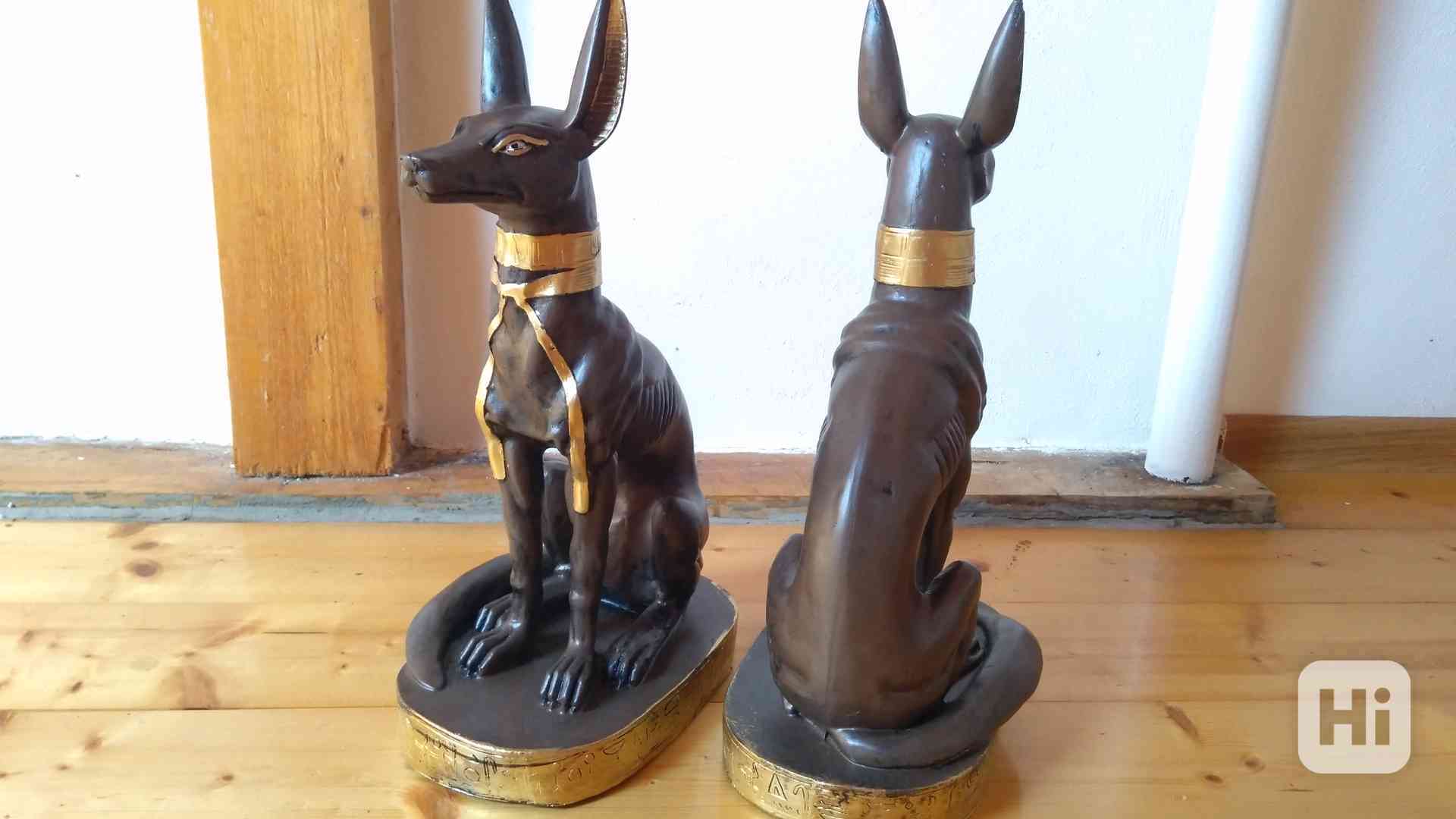 Egyptské sochy - strážce - bazar - Hyperinzerce.cz