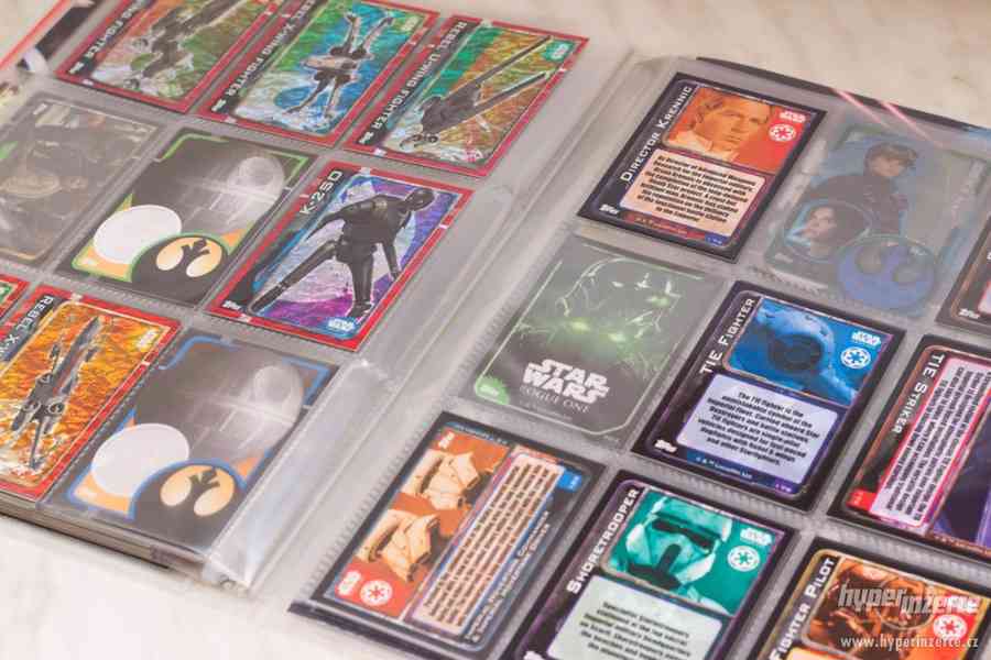 STAR WARS rogue one TRADING CARDS - bazar - Hyperinzerce.cz