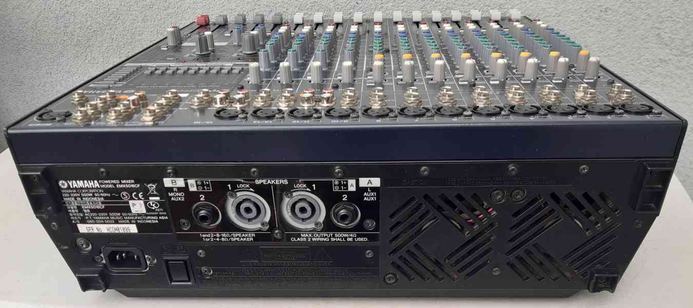 Power Mix YAMAHA EMX 5016 CF + polstr. taška - bazar - Hyperinzerce.cz