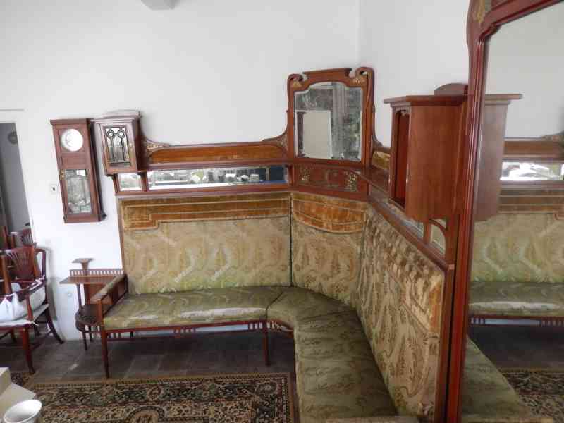 Nábytkový soubor - SECESE/Art Nouveau, zač. 20. st. - bazar ...