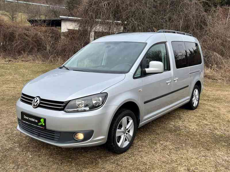 VW Caddy MAXI 2,0 MPI CNG + benzín - 7 míst - TOP CENA - bazar ...