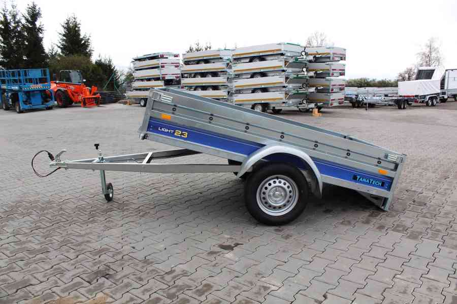 TANATECH - Přívěs Vesta Light 23 233x131 750kg sklopný - bazar - Hyperinzerce.cz