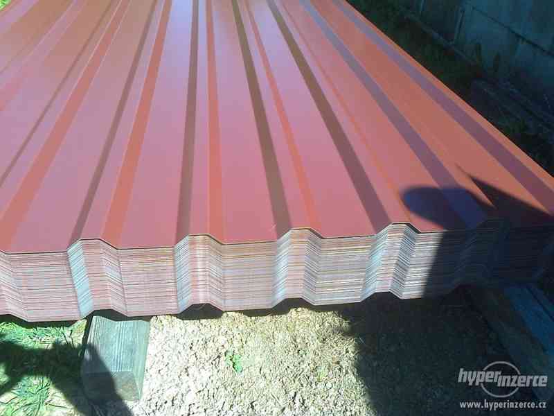 Střešní krytina-Trapézový plech - bazar - Hyperinzerce.cz