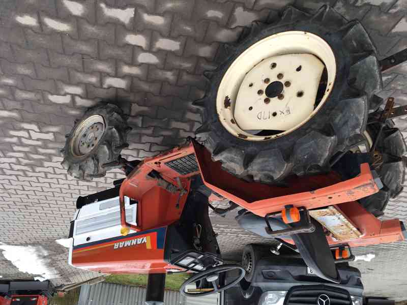 Traktor japonský Yanmar FX17D, 17Hp,4x4 - bazar - Hyperinzerce.cz