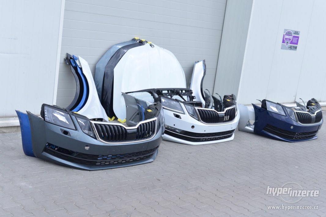 pouze predek skoda octavia 3 FACELIFT 17-20 MUSITE LAKOVAT - bazar ...