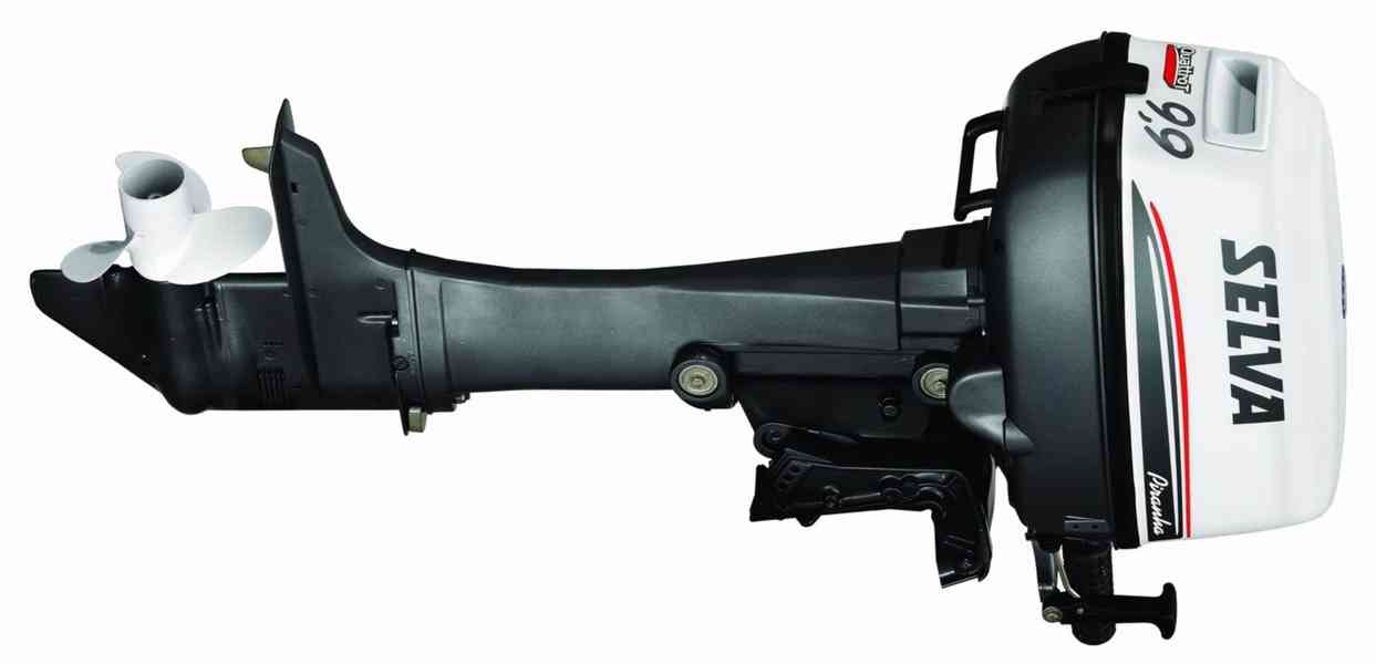 Lodní motor SELVA PIRANHA 9,9 (označení 5xs) - bazar - Hyperinzerce.cz