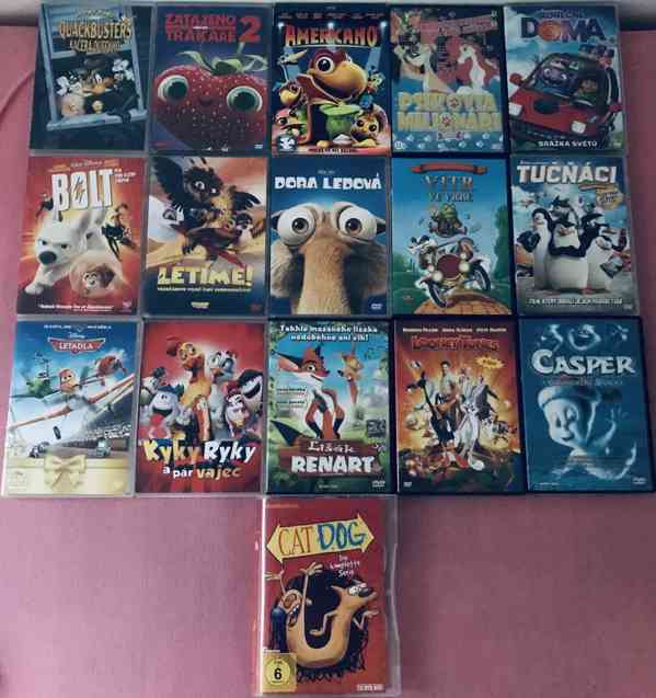 Animované filmy na DVD - bazar - Hyperinzerce.cz