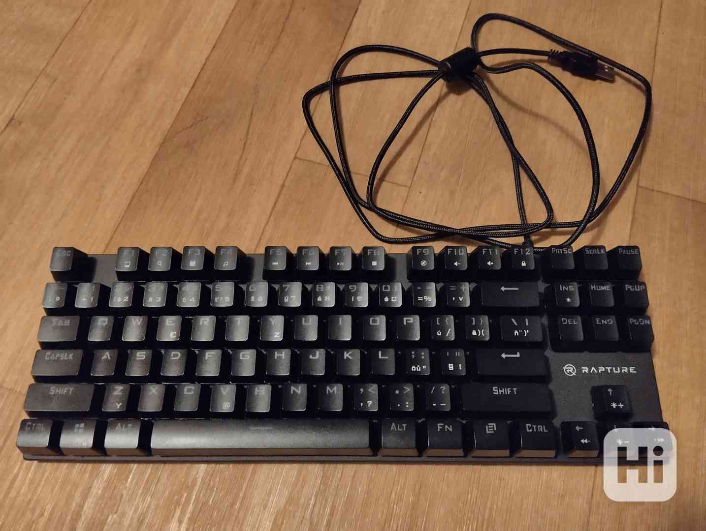 Klávesnice Rapture KILO Outemu Red černá - bazar - Hyperinzerce.cz