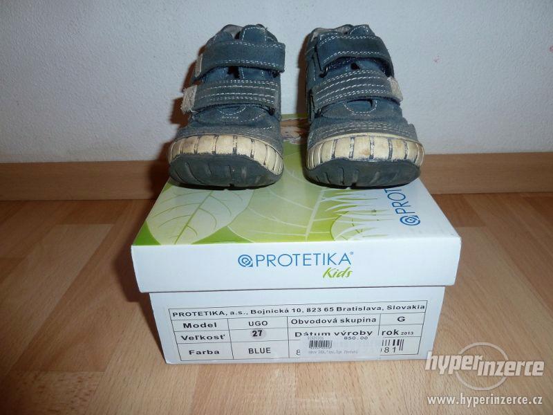 Plné chlapecké boty Protetika velikost 27 - bazar - Hyperinzerce.cz