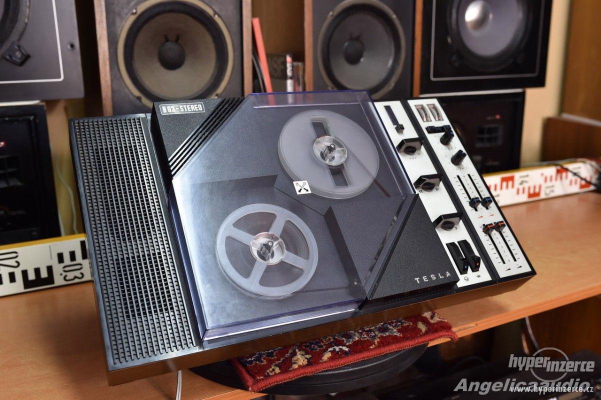 Tesla B 93 stereo - cívkový magnetofon - bazar - Hyperinzerce.cz
