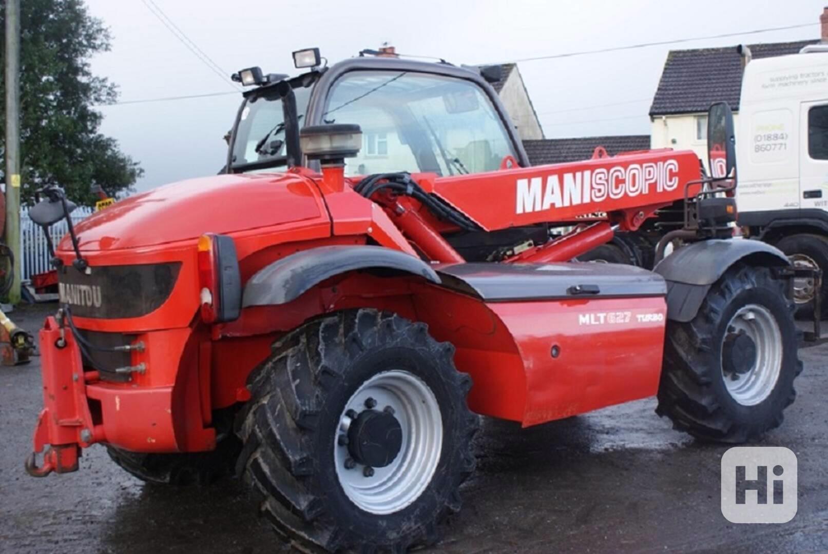 Teleskopický nakladač manitou mlt 627 turbo - bazar - Hyperinzerce.cz